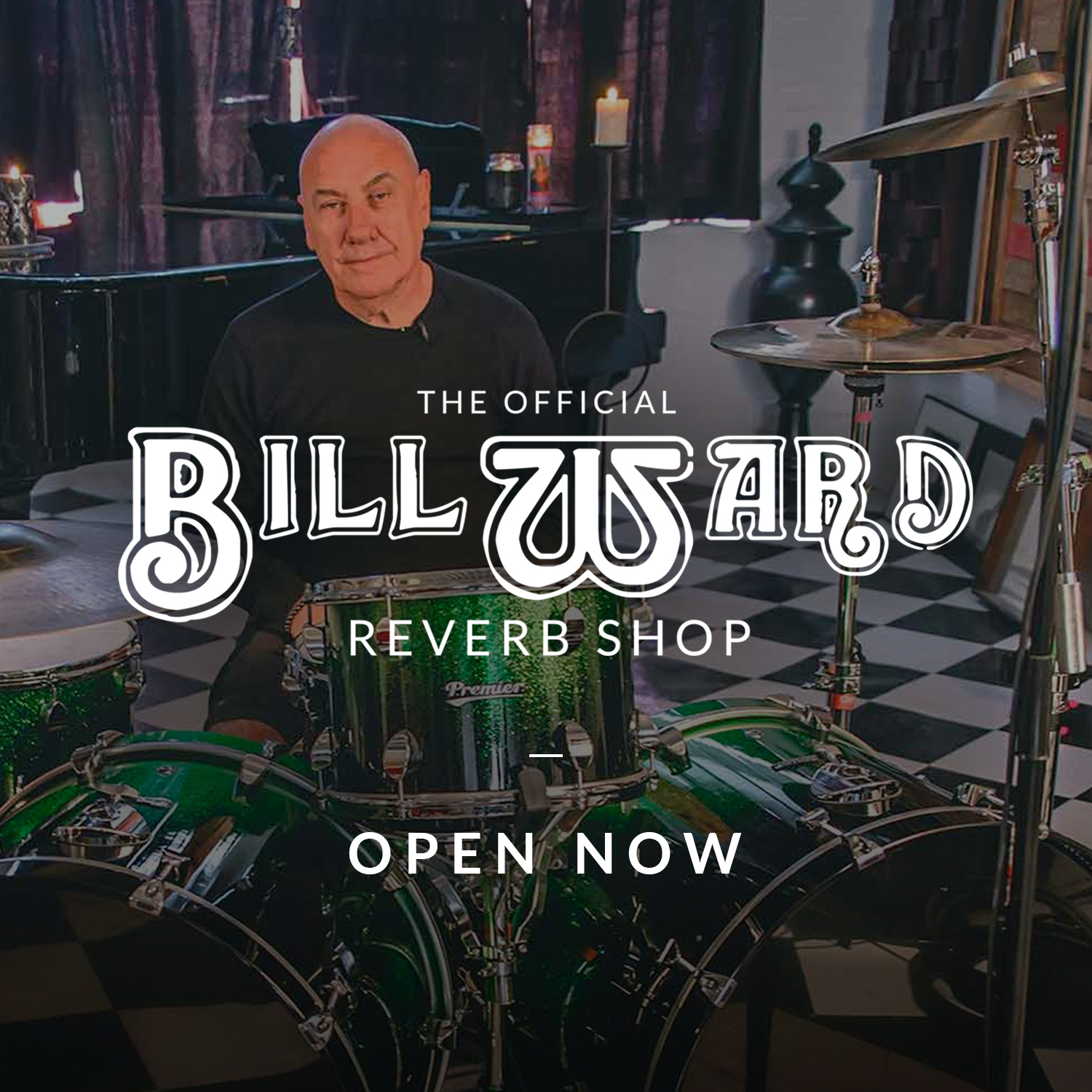 Bill Ward Reverb Shop Now Open - The Official Bill Ward Site